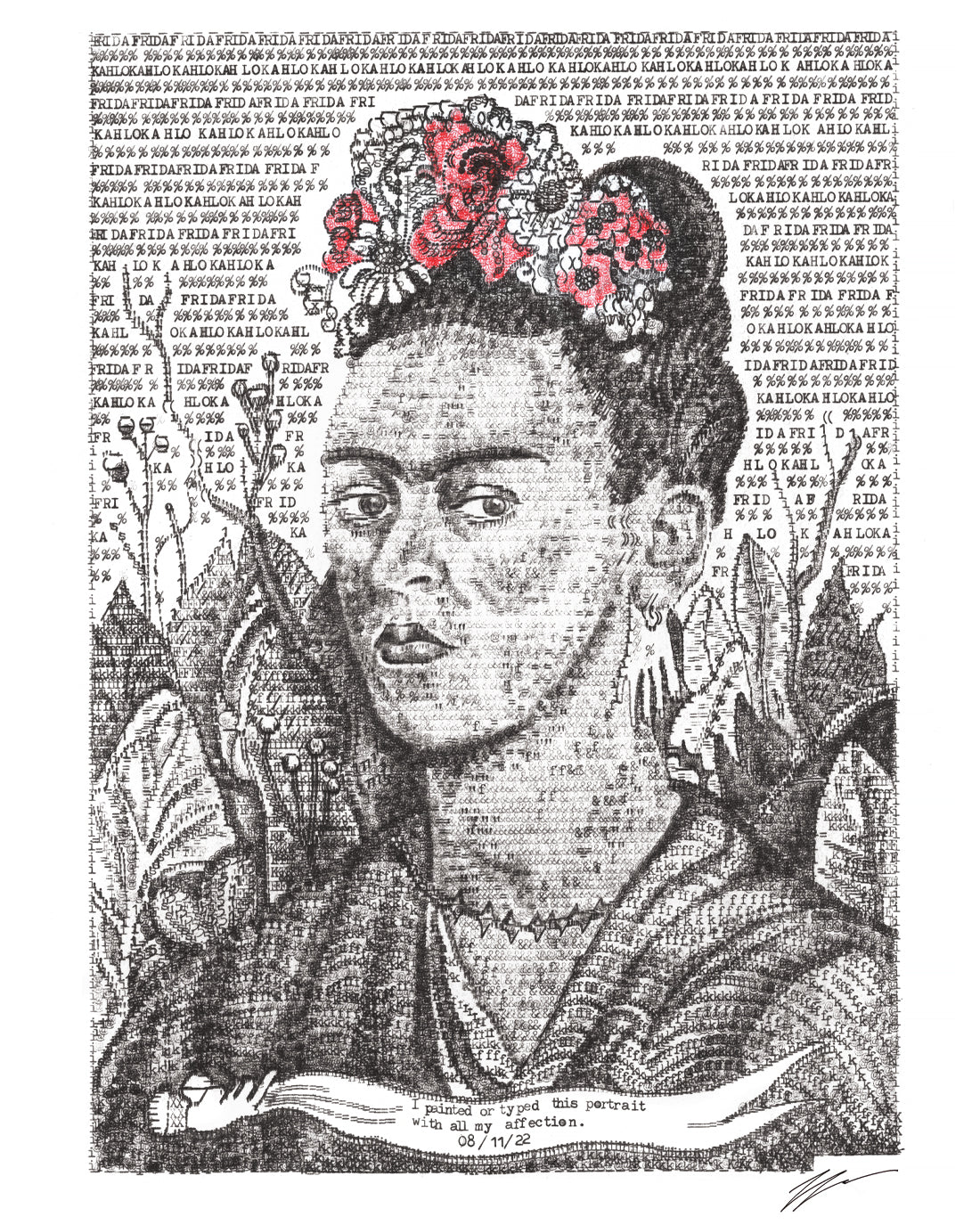 Frida Kahlo – James Cook Artwork Shop