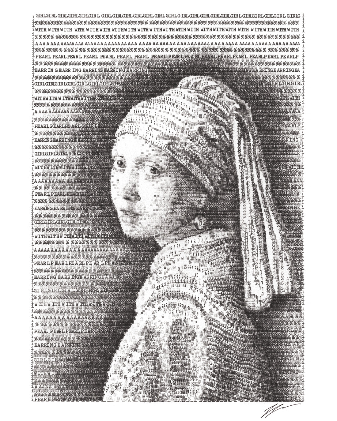 Girl with a Pearl Earring – James Cook Artwork Shop