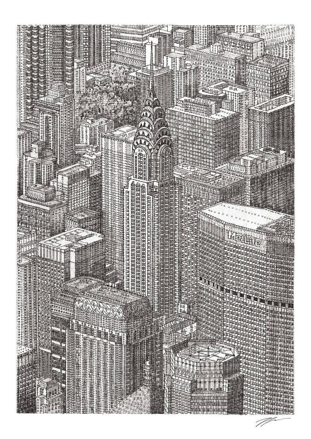 Chrysler Building – James Cook Artwork Shop